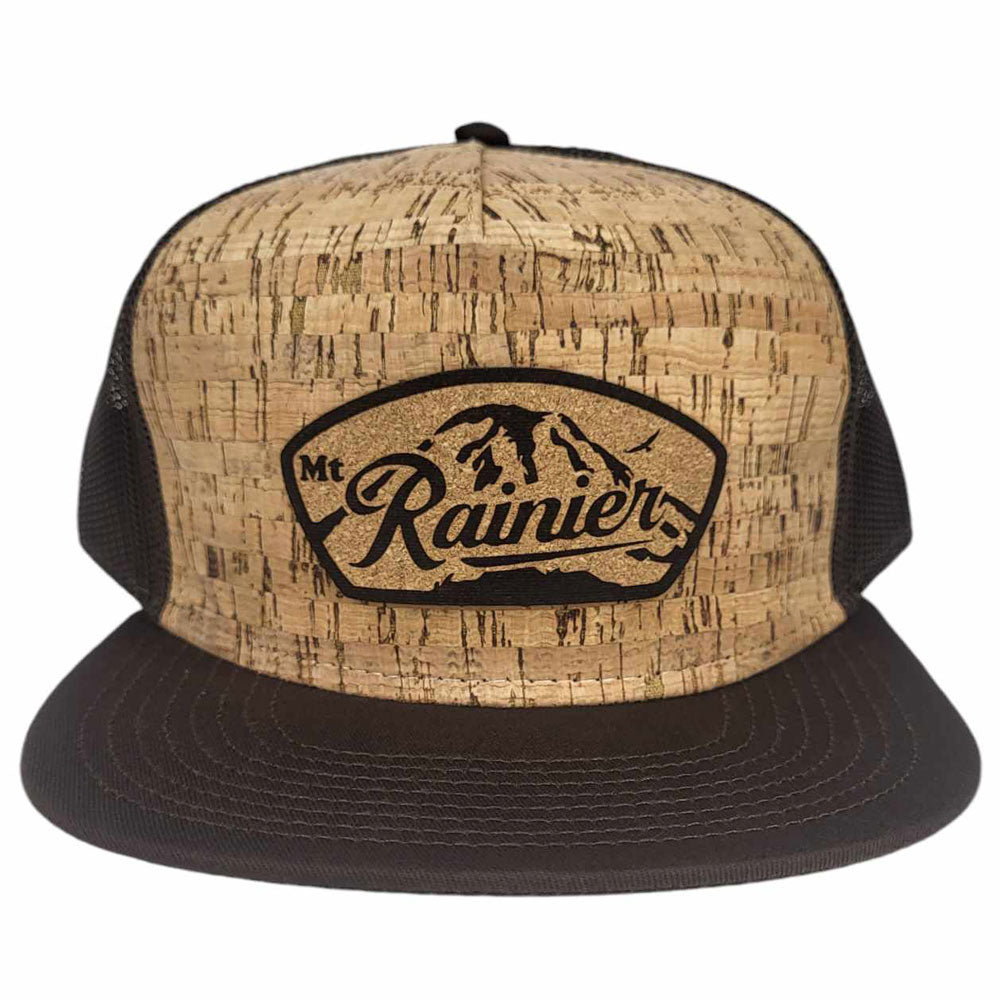 Mt Rainier PNW Cork Hat